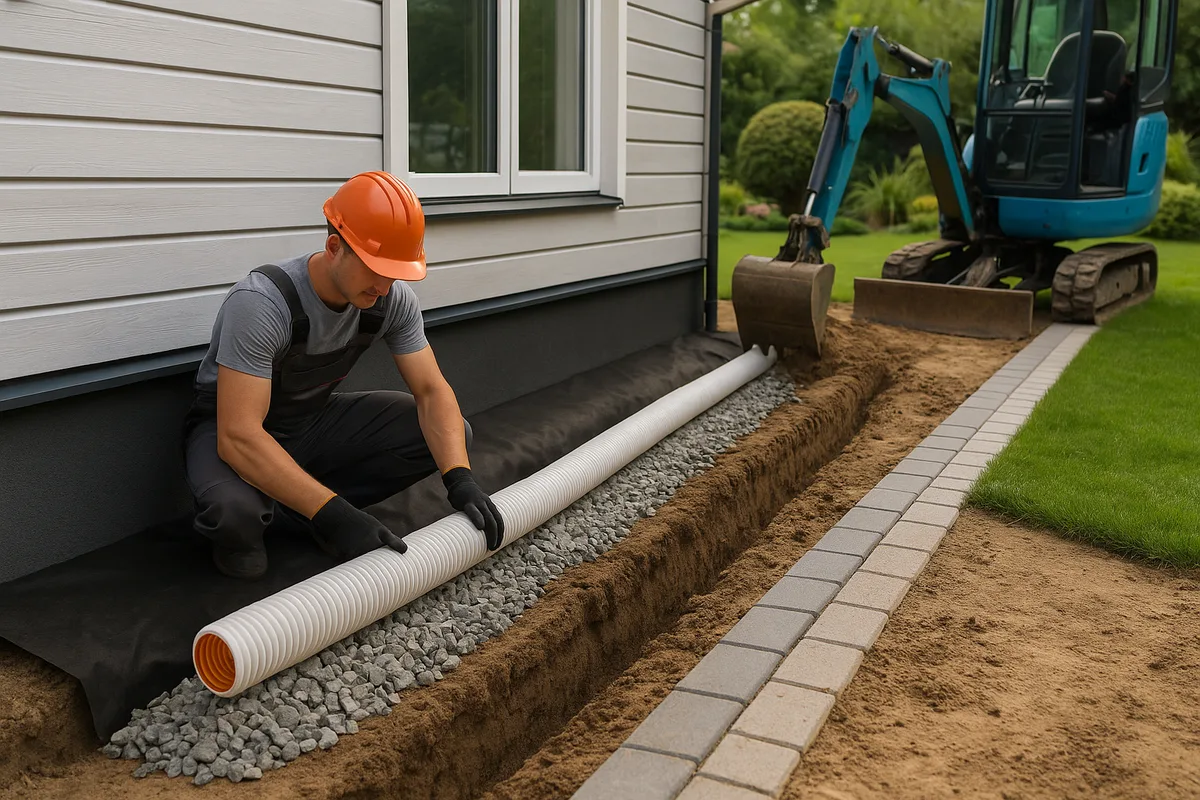 Modern Drainage Construction & Foundation Drainage Techniques